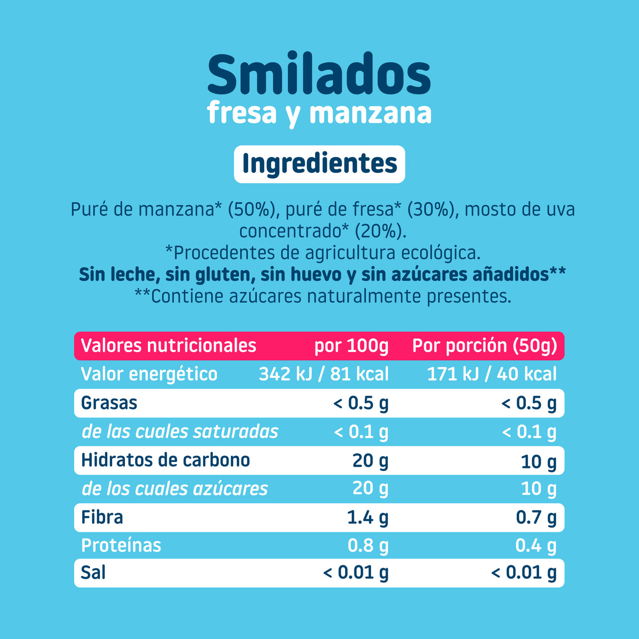 Pack Mix Smilados, el flash helado ideal para tu peque