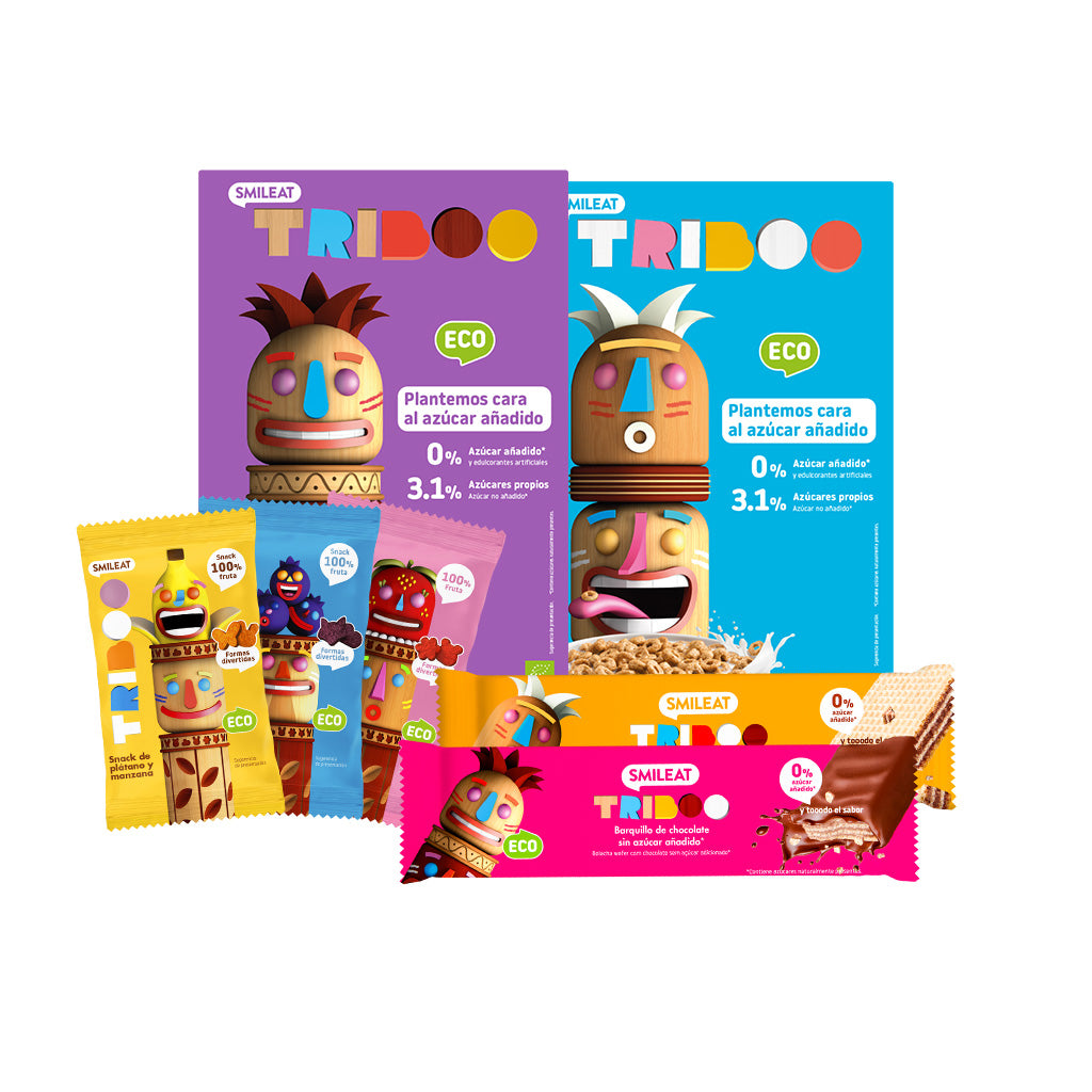 Pack Prueba Triboo Cereales y Snacks – Smileat